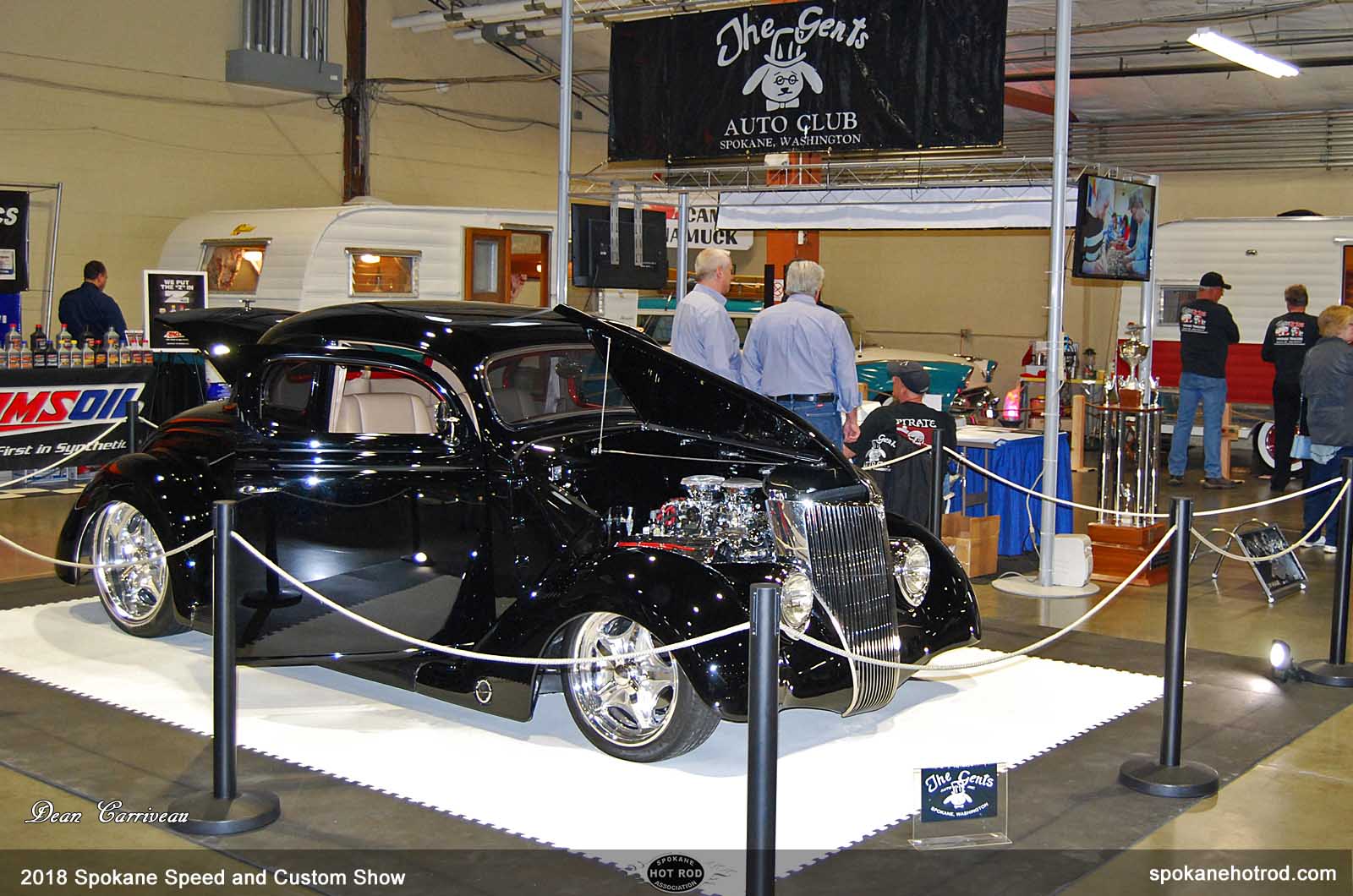 Paul Inman’s 1936 Ford Coupe at the 2018 Spokane Speed and Custom Show ...